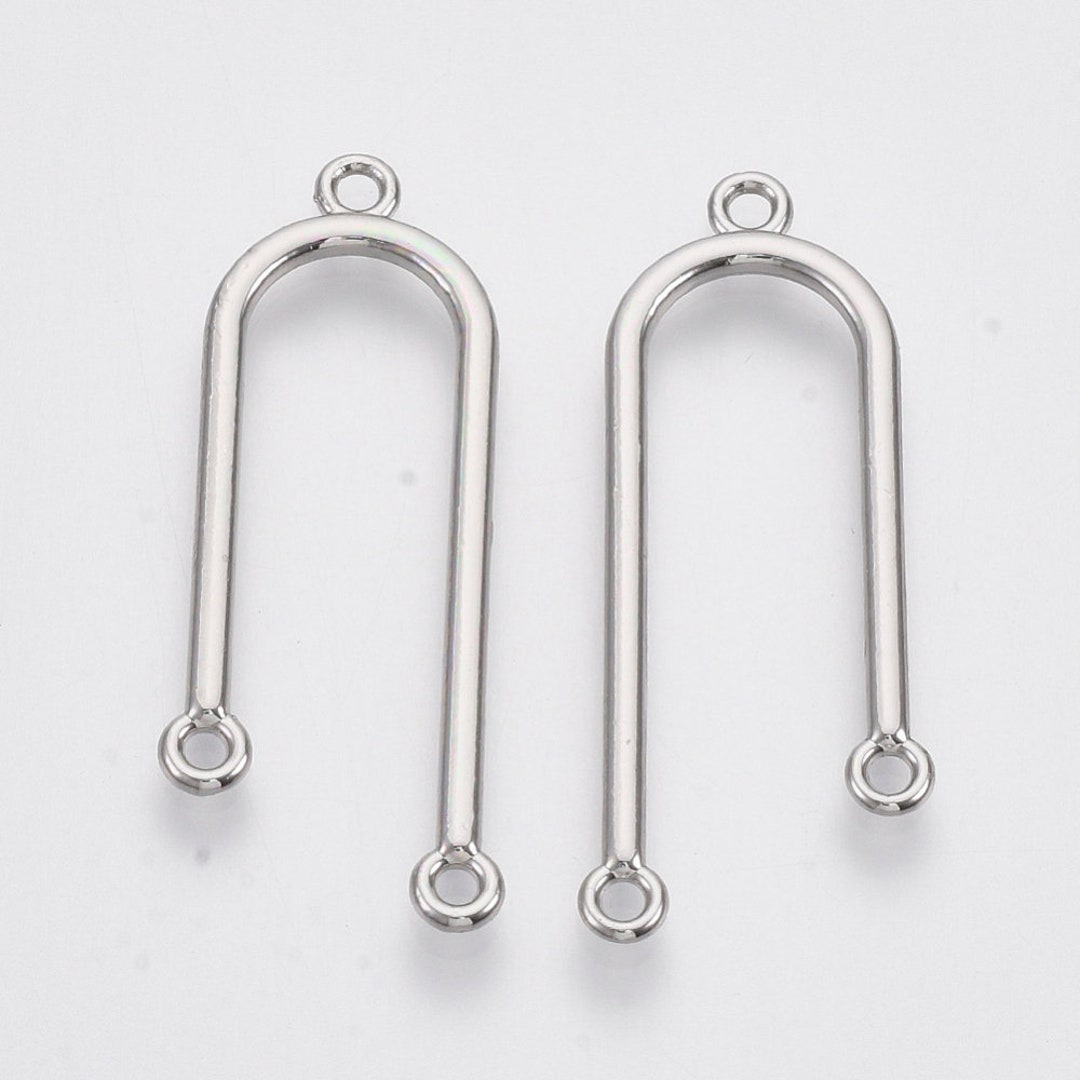 Asymmetrical Silver Chandelier Connector for Jewellery Making - Etsy