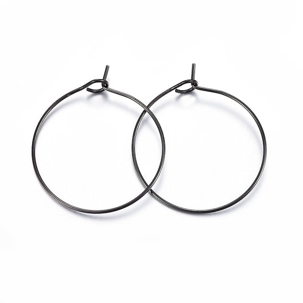 Stainless Steel Hoops - Etsy