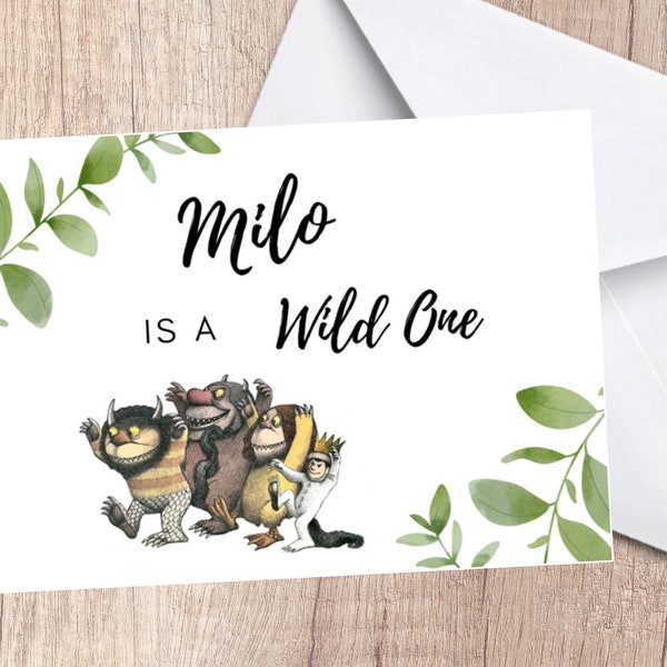Wild Birthday Card - Etsy