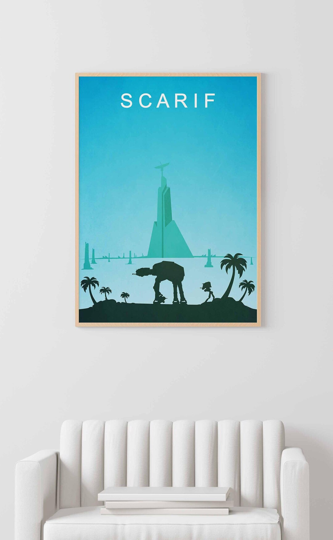 Scarif Minimalist Poster Star Art Planet Print Home Décor Wall Art - Etsy