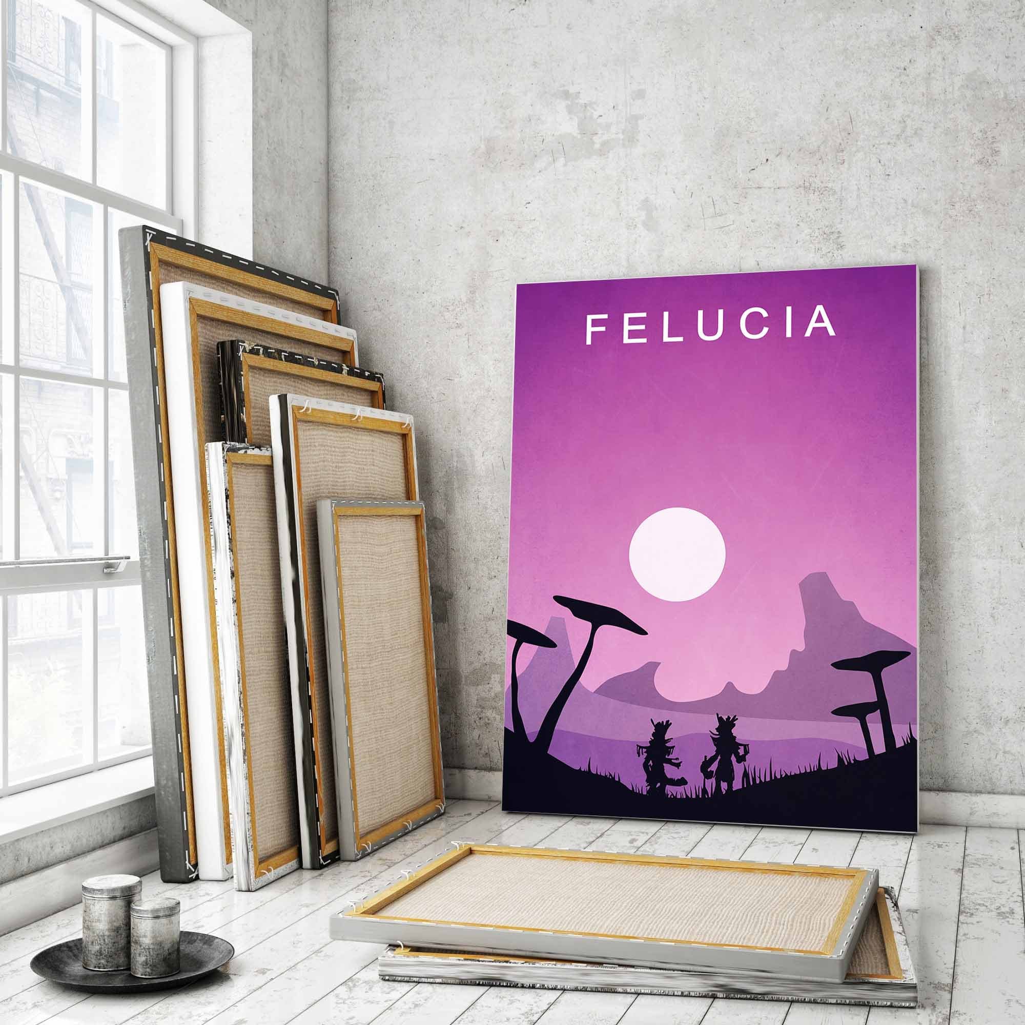 Minimalist Poster Felucia Planet Print Vintage Movie Prints - Etsy