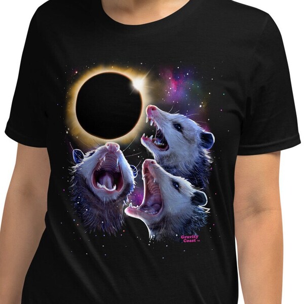 Possums Howling at Moon Shirt - Etsy