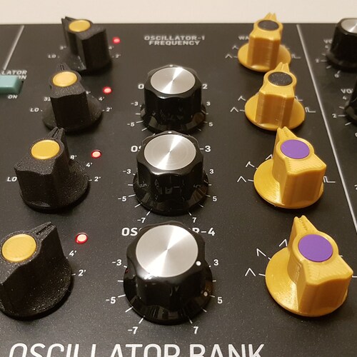 Synthluv Synthesizer Knob Set for Behringer POLY D 8 Chicken - Etsy