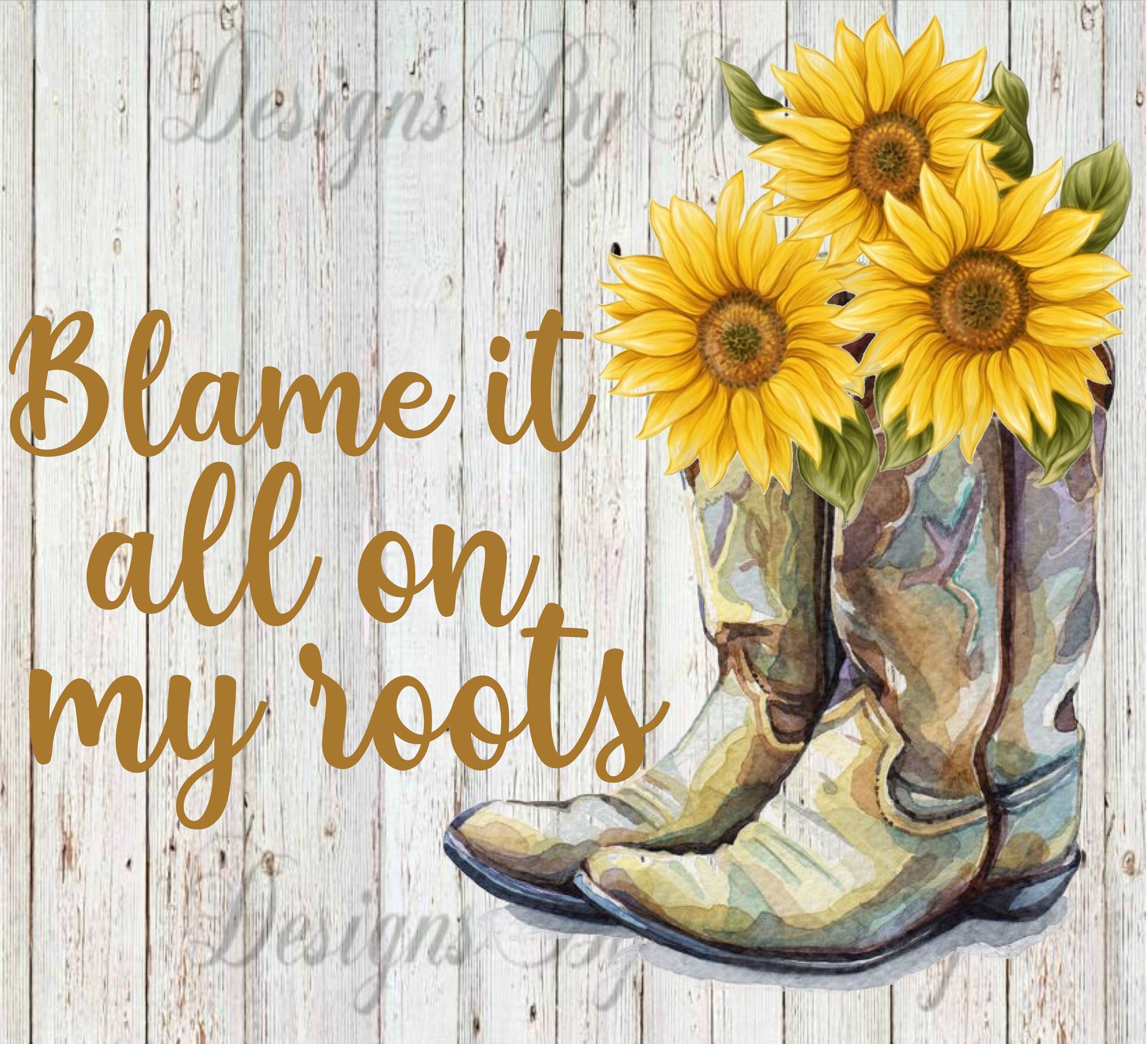 Art & Collectibles Digital Blame it all on my roots PNG Drawing ...