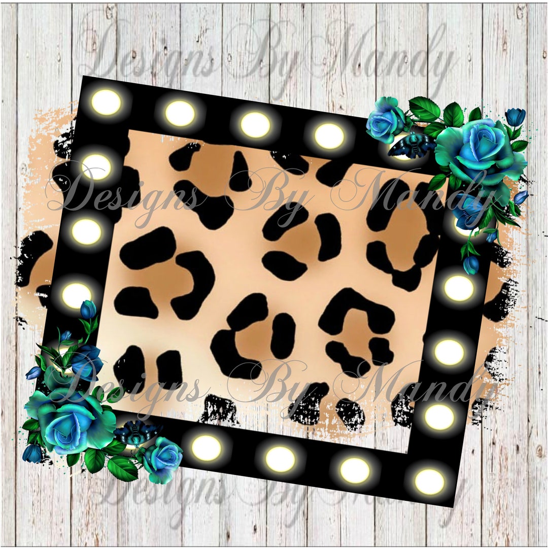 Leopard Print Background PNG, Sublimation Backgrounds, Sublimation ...