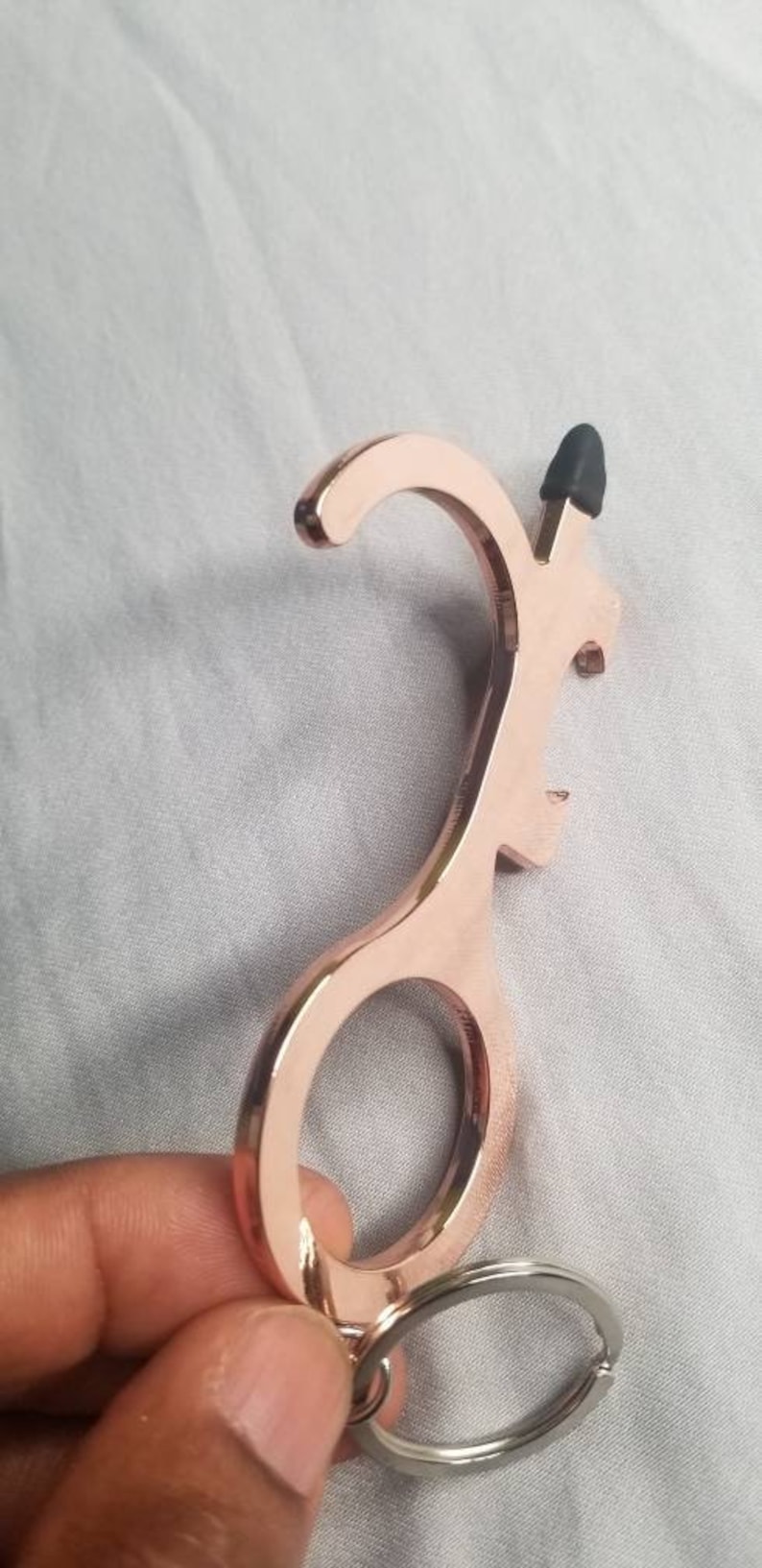 Non-touch Contactless Brass/cooper Key Tool Door Opener Touch | Etsy