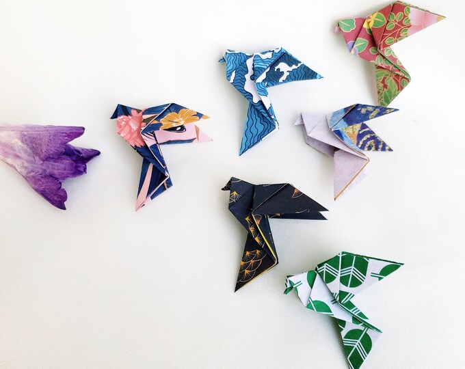 Origami Small Doves Assorted Pack, Peace Doves, 20, 50 or 100 Doves ...
