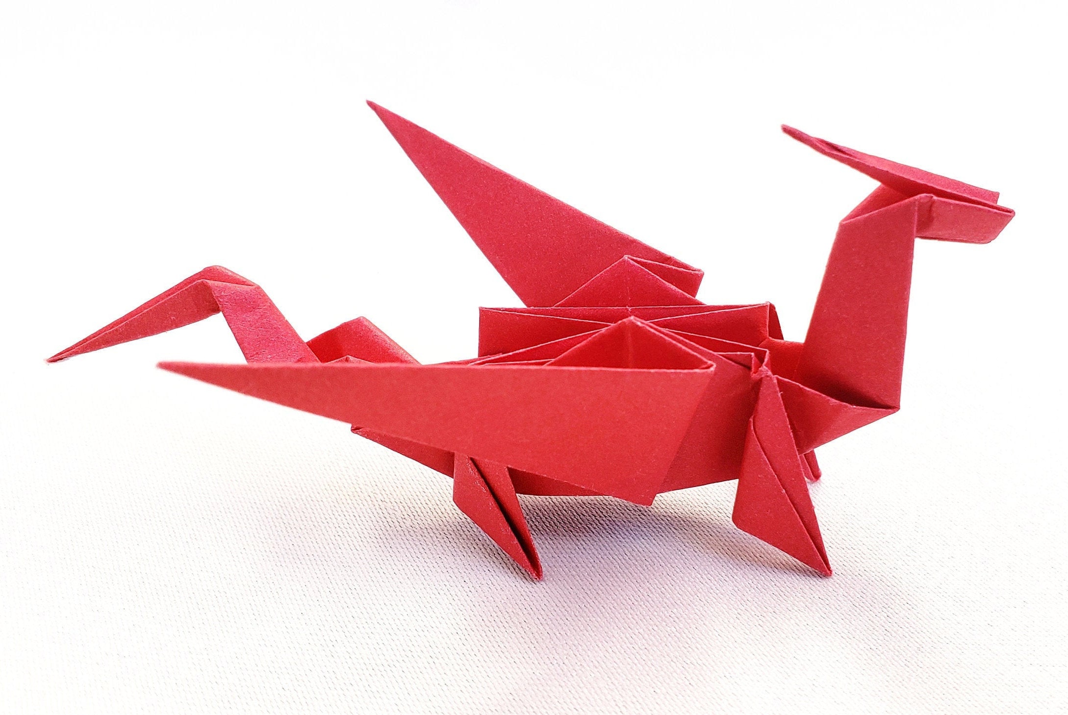 Origami Fantasy Dragon, Paper Dragons, Handmade Art, Dragon Lovers ...