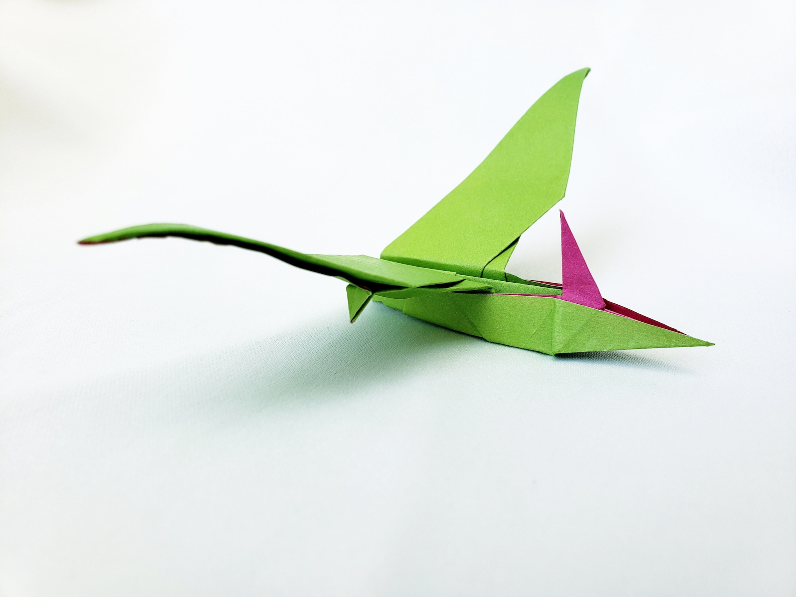 Pterodactyl Origami Dinosaur Paper Handmade Art Dinosaur | Etsy