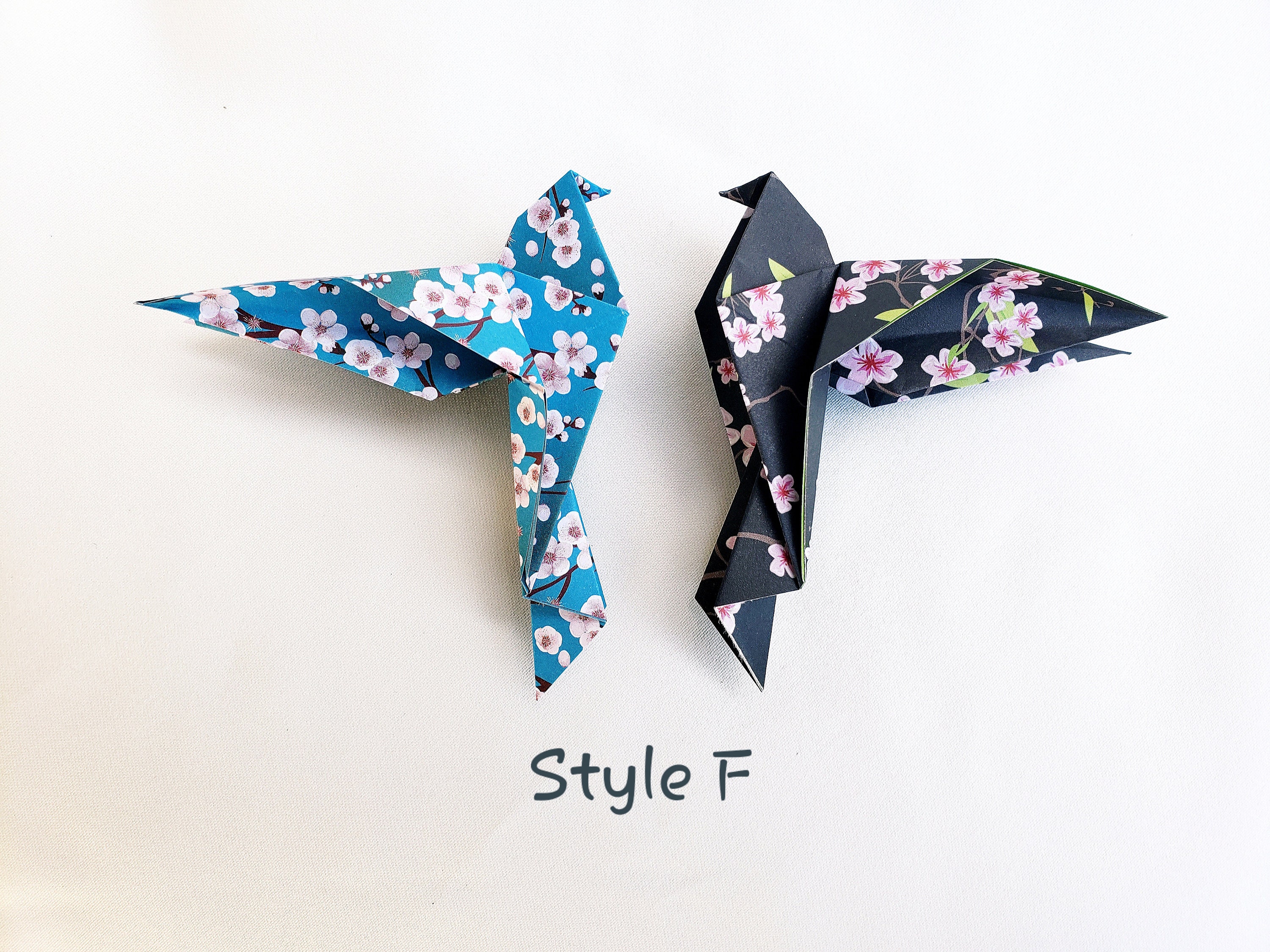 Turtle Doves Love Birds Set of 2 Origami Doves Doves of | Etsy