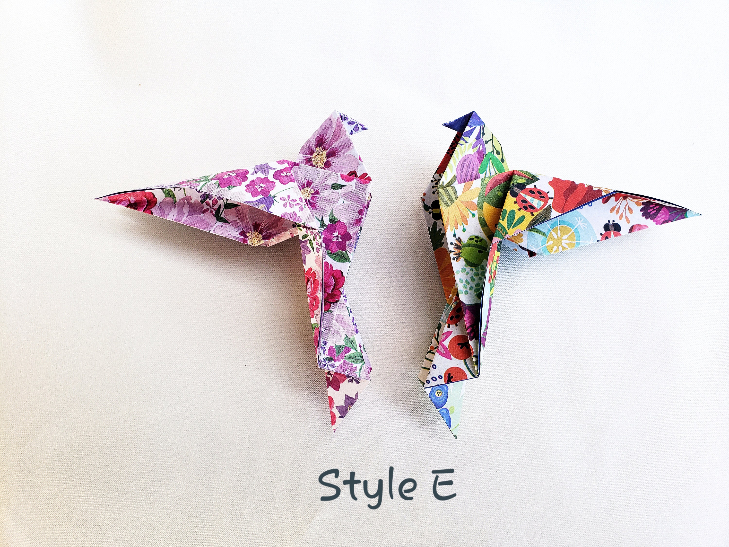 Turtle Doves Love Birds Set of 2 Origami Doves Doves of | Etsy