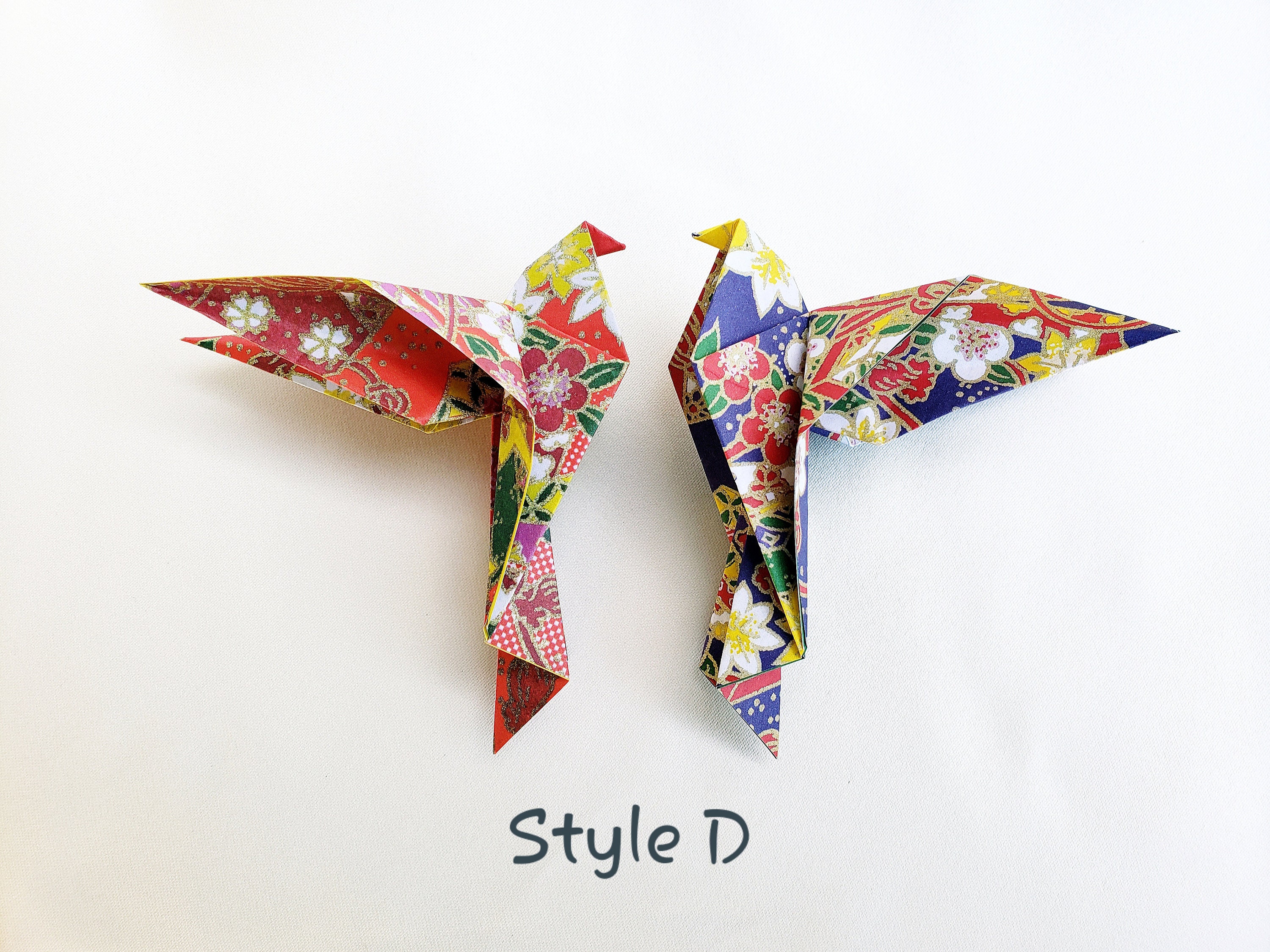 Turtle Doves Love Birds Set of 2 Origami Doves Doves of | Etsy