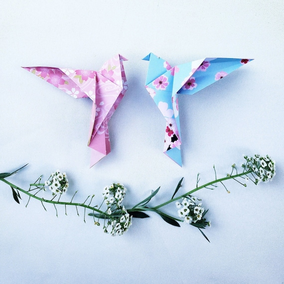 Turtle Doves Love Birds Set of 2 Origami Doves Doves of | Etsy