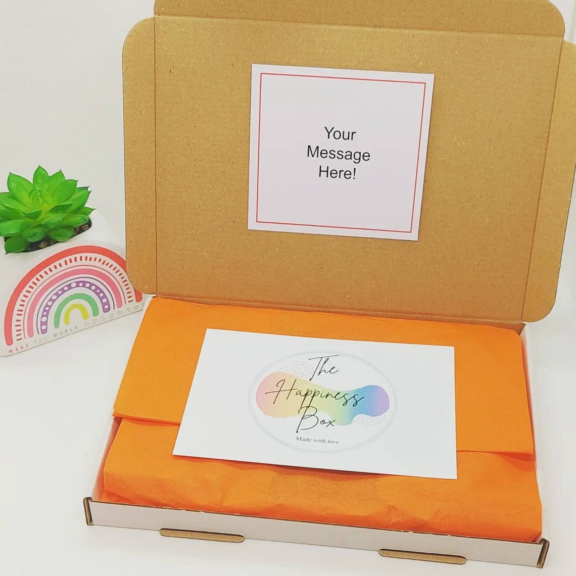 Chocolate Orange Letterbox Gift Chocolate Orange Gift Box - Etsy UK