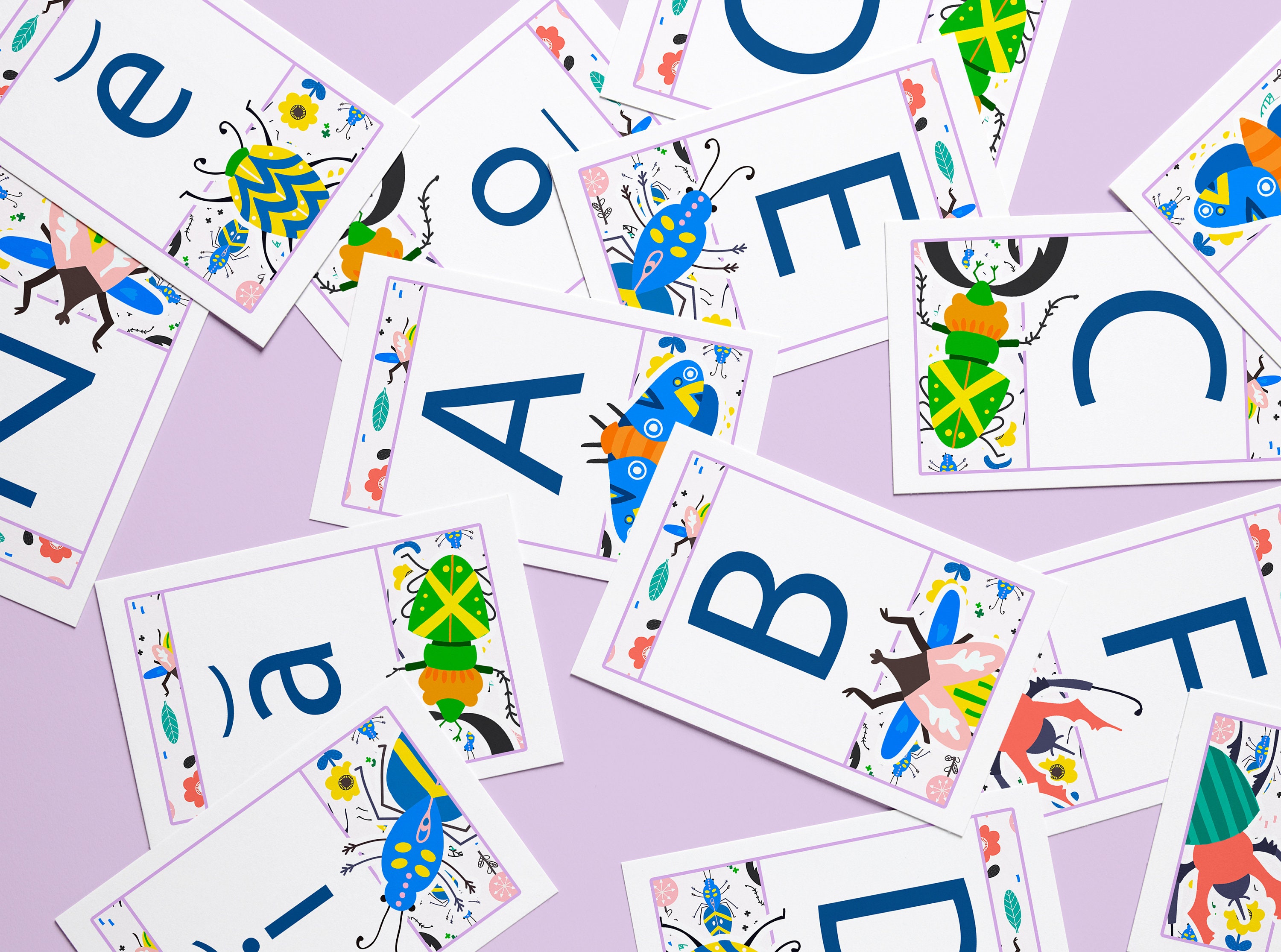 Splat That Bug! Learning Game, Educational, Letters, Vowels, Homeschool ...