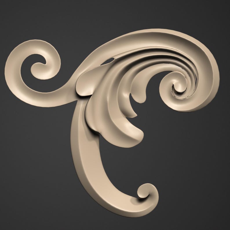 150 Ornaments STL CNC Models, Floral Designs for CNC Router Carving ...