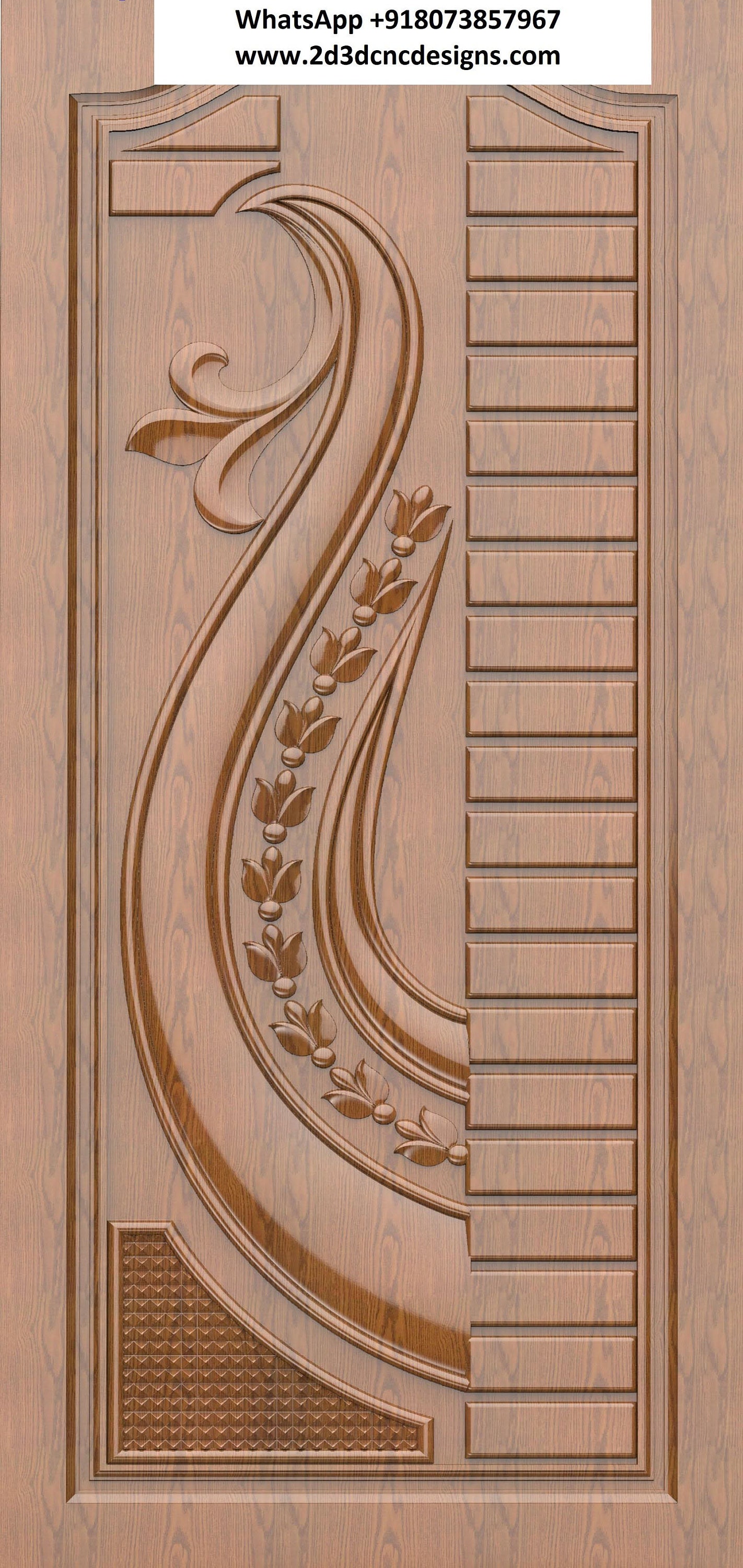 65 Modern Cnc Door 3d Designs Stl And Rlf Models For Cnc Router Wood Carving Etsy