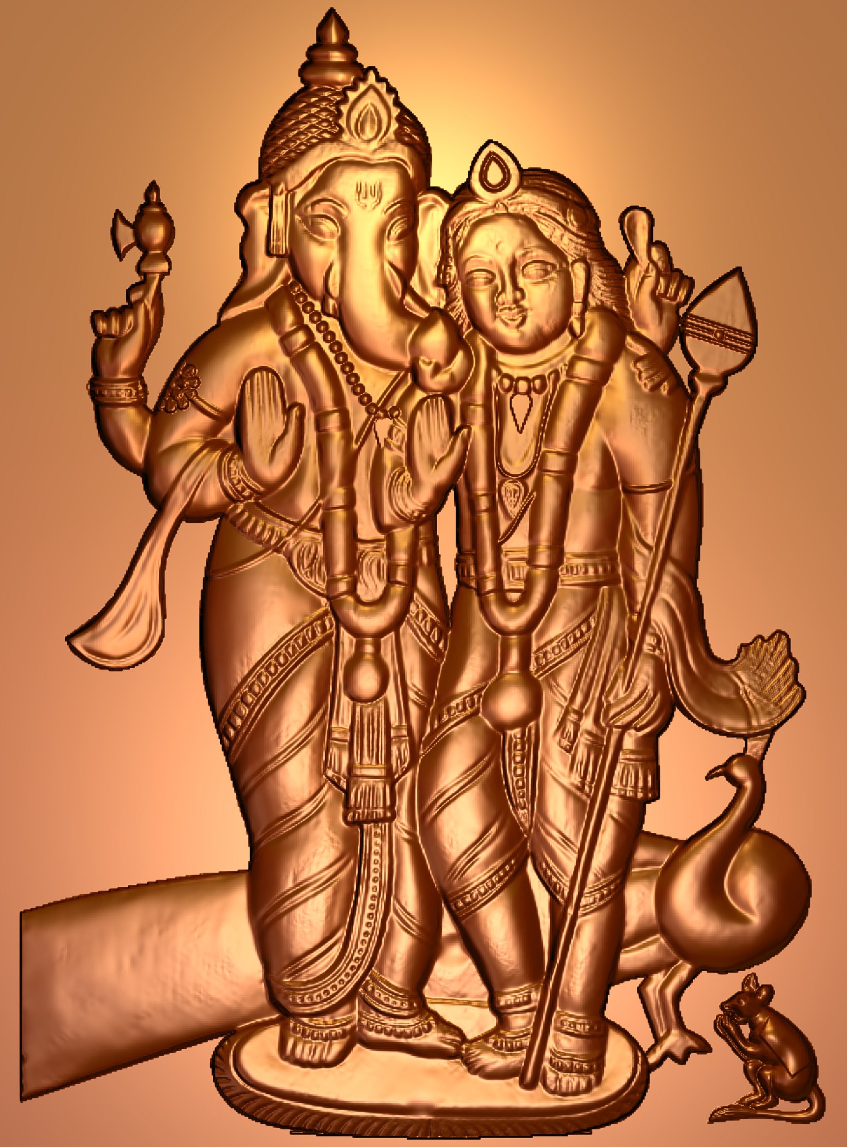 Ganesh Designs 12nos 3D CNC STL File for 3D Printing CNC - Etsy Canada