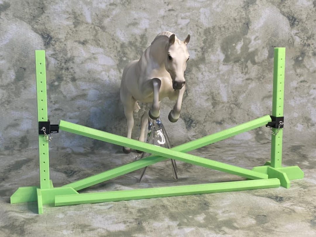 Model Horse Schooling Standard Jump Set | Made to Order | 1:9 Scale ...
