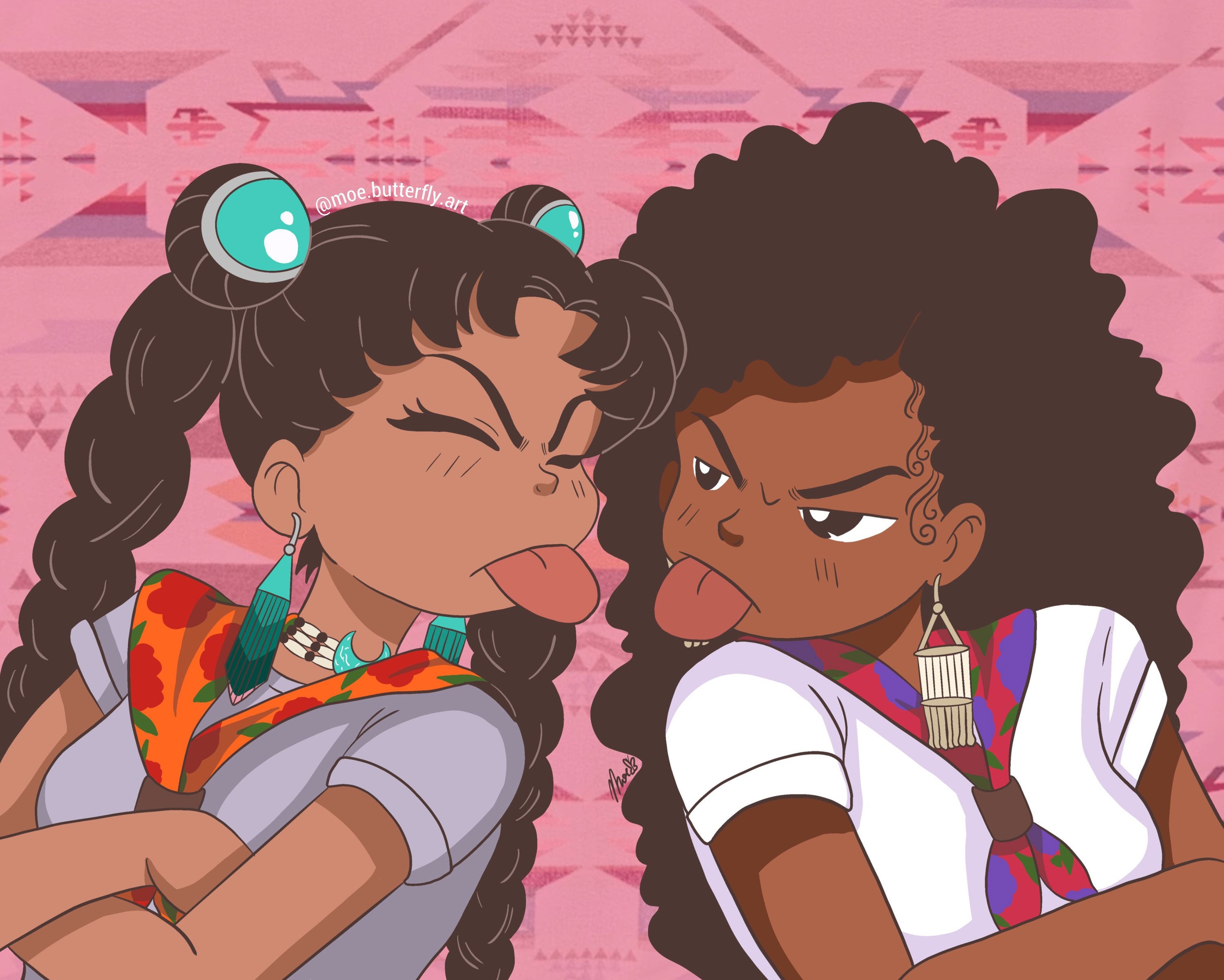 Grumpy Scout Besties Print - Etsy