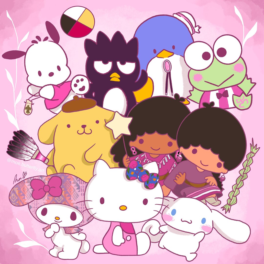 N8V Sanrio Print - Etsy