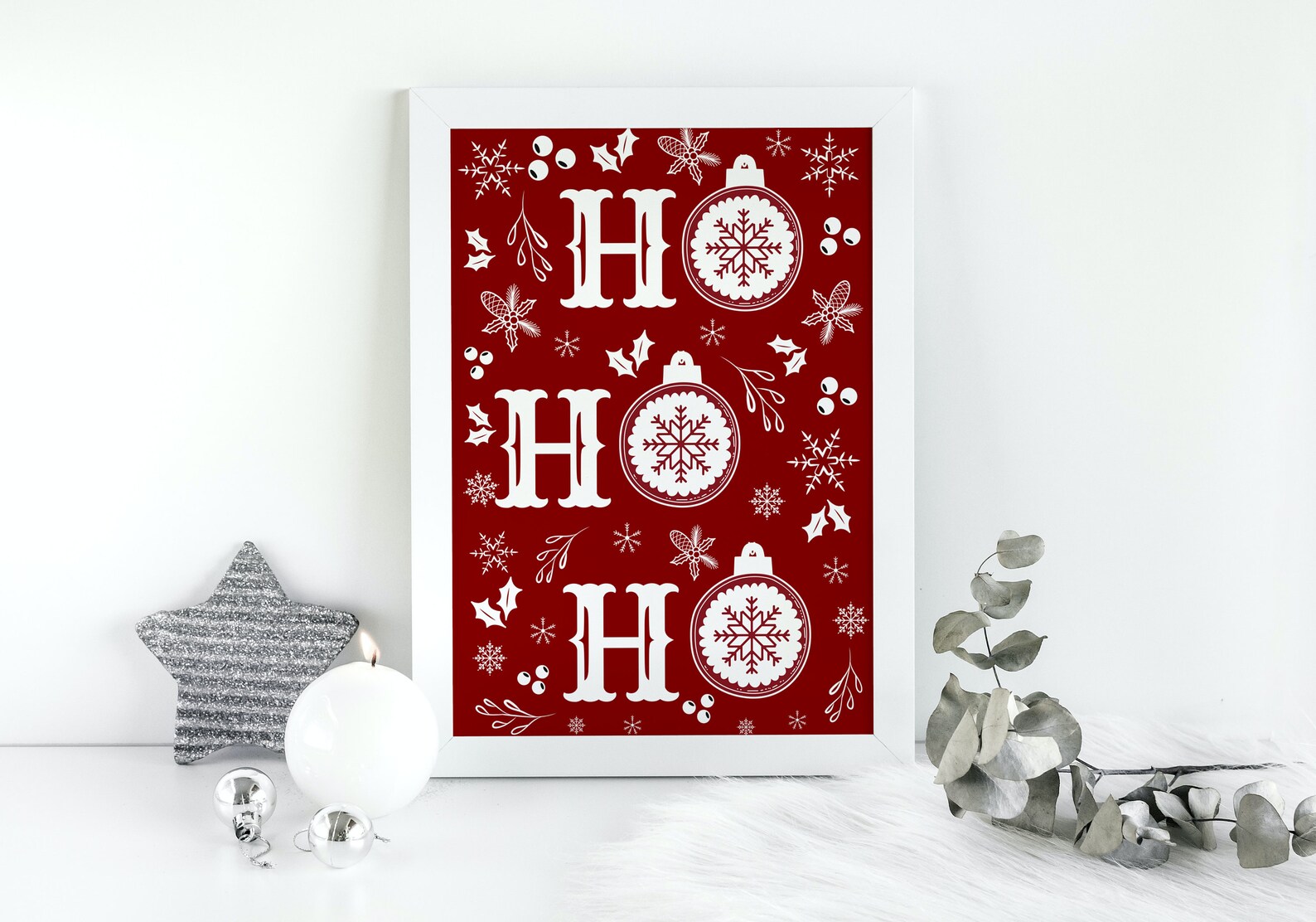 Set of 160 Xmas Art Prints, Christmas Printable Gallery Wall Art Mega ...