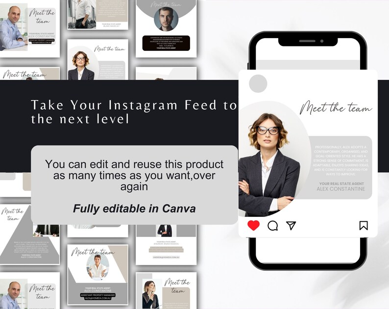 30 Meet the Team Realtor Social Media Posts, Real Estate Marketing ...