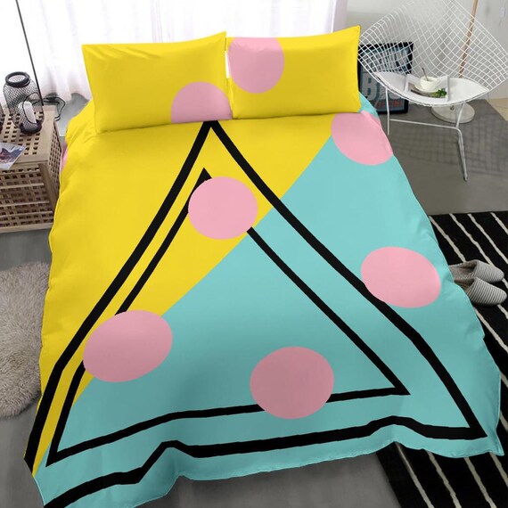 Turquoise And Pink Polka Dots