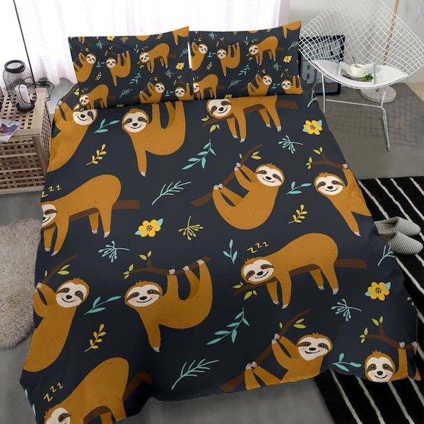 Sloth Duvet - Etsy