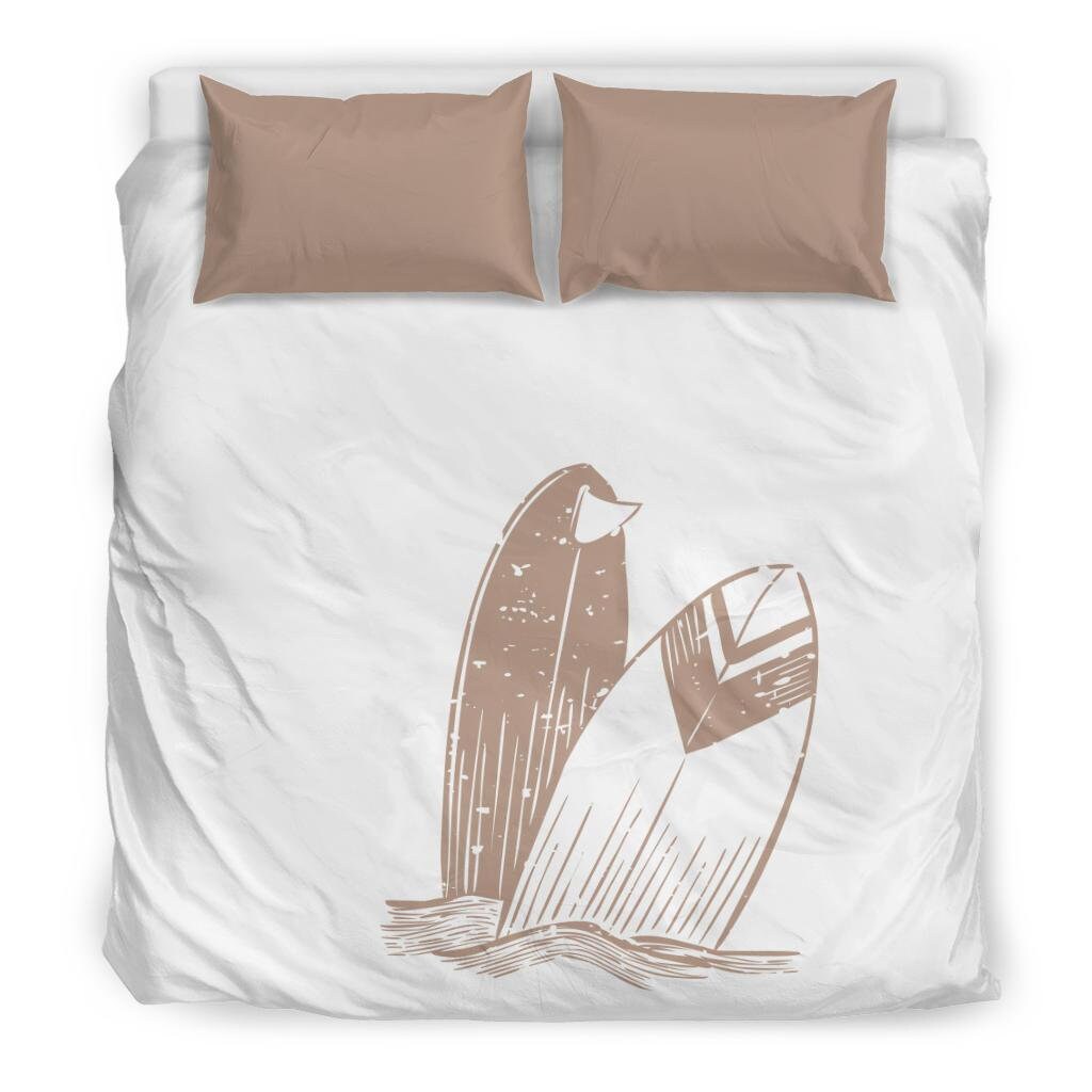 Cool Summer Surfer Bedding Set Best Californien Bed Set Duvet - Etsy
