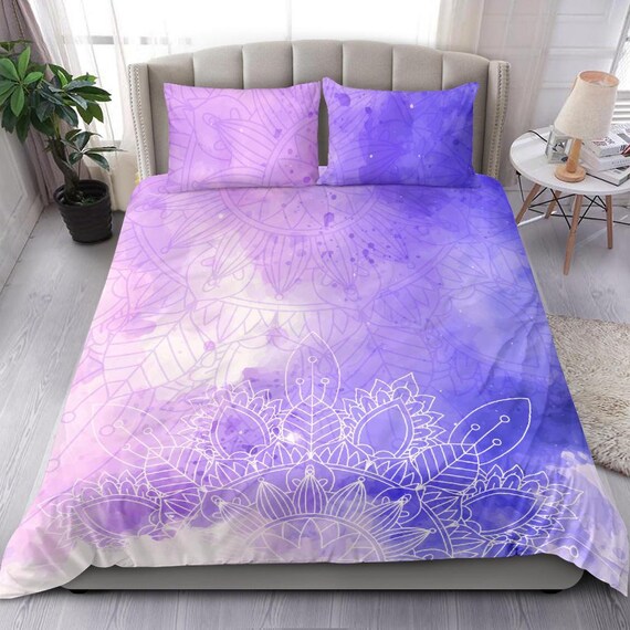 Purple Bohemian Duvet Covers