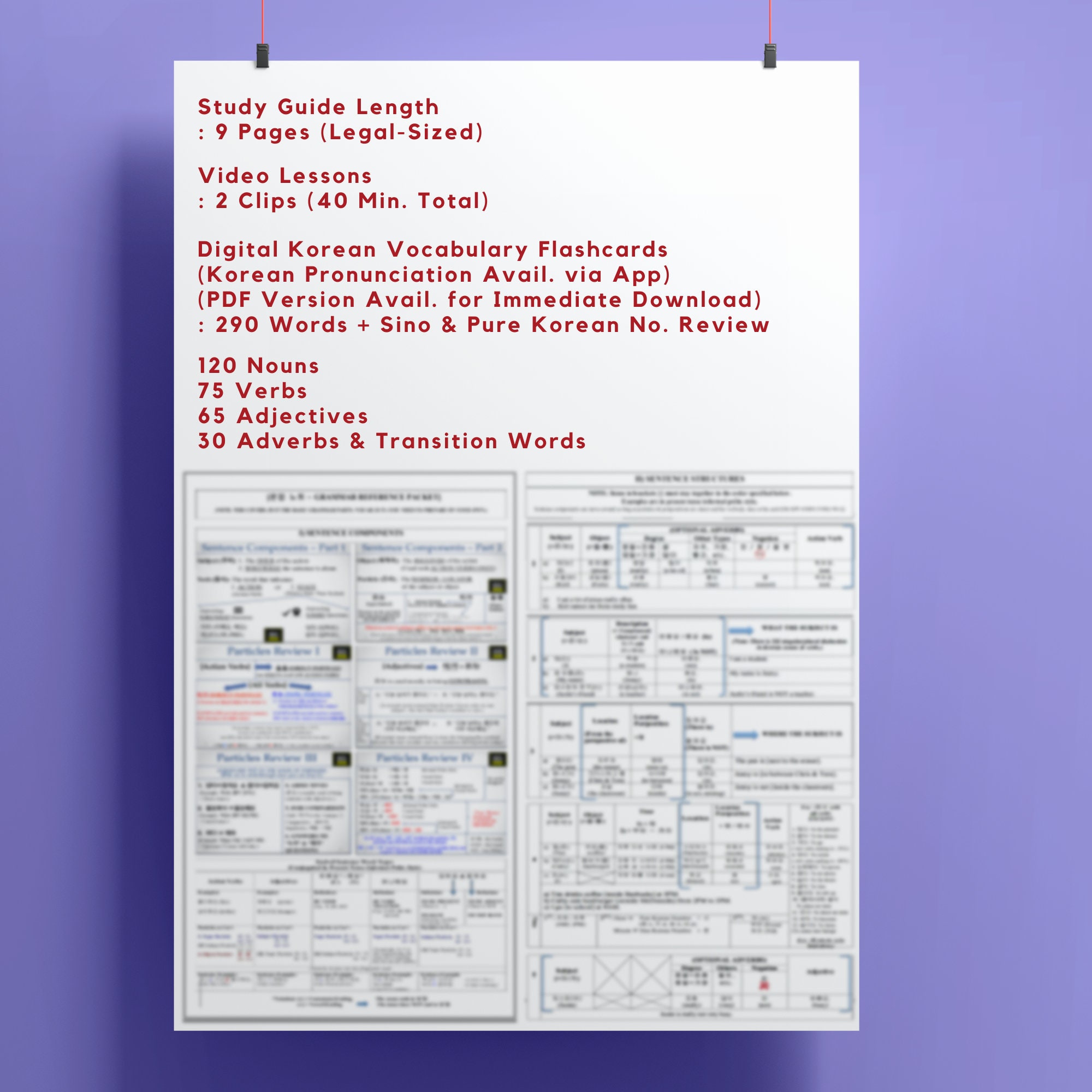 Learn Korean Self-Study Bundle Hangul Korean Alphabet | Etsy