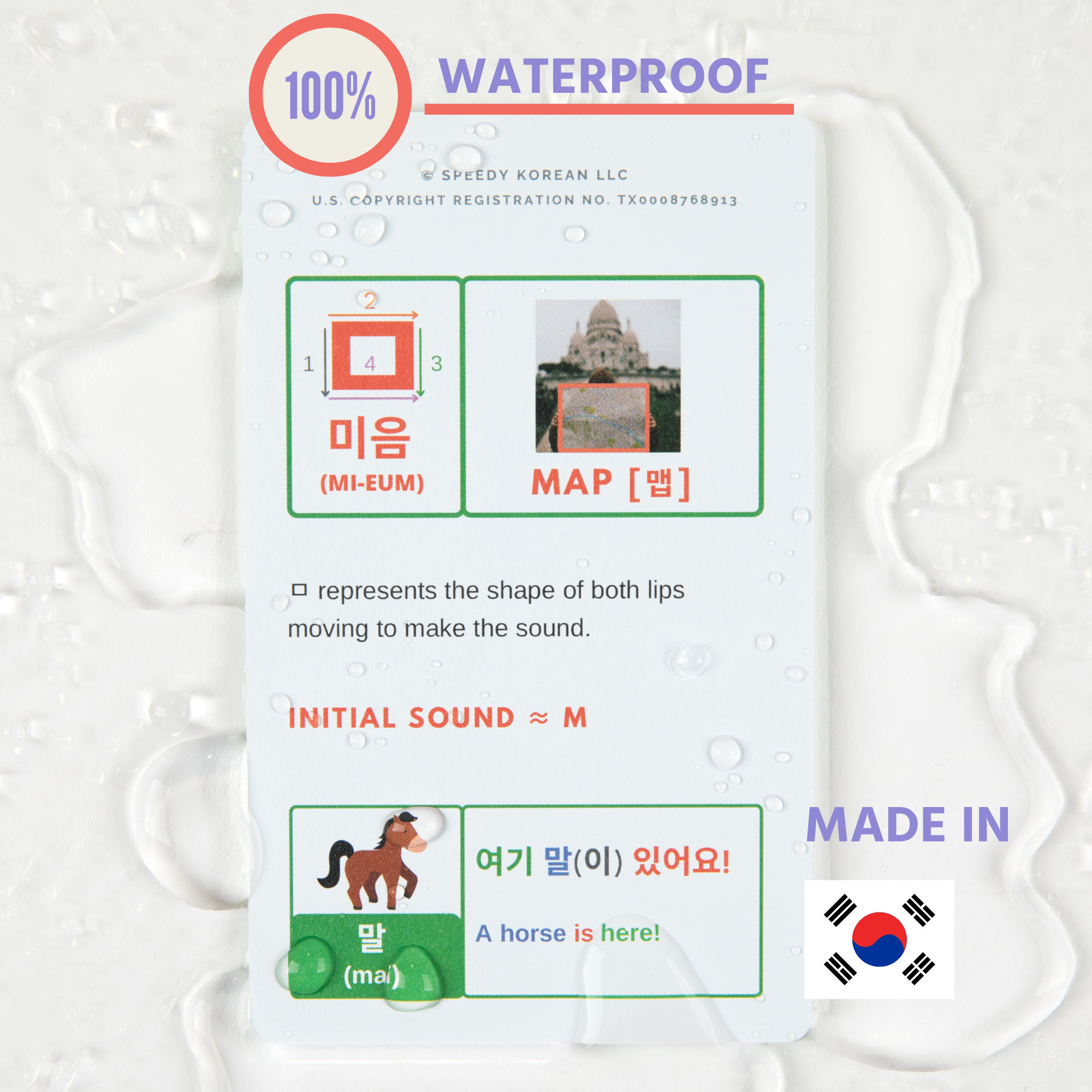 BASIC BUNDLE - Hangul & Survival Korean Flash Cards - Perfect Gift Idea ...