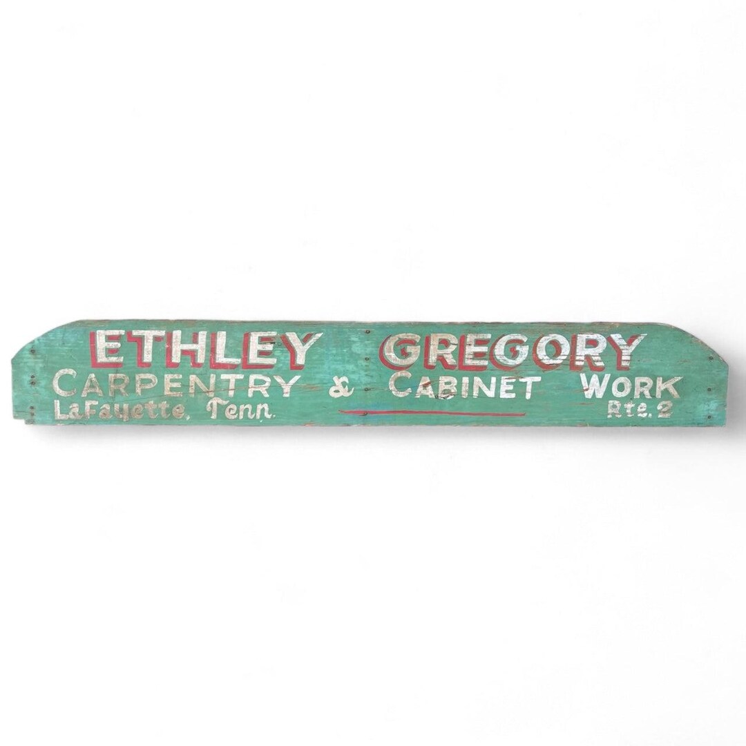 Superb Tennessee Carpentry Wagon Sign ethley Gregory/lafayette, TN - Etsy