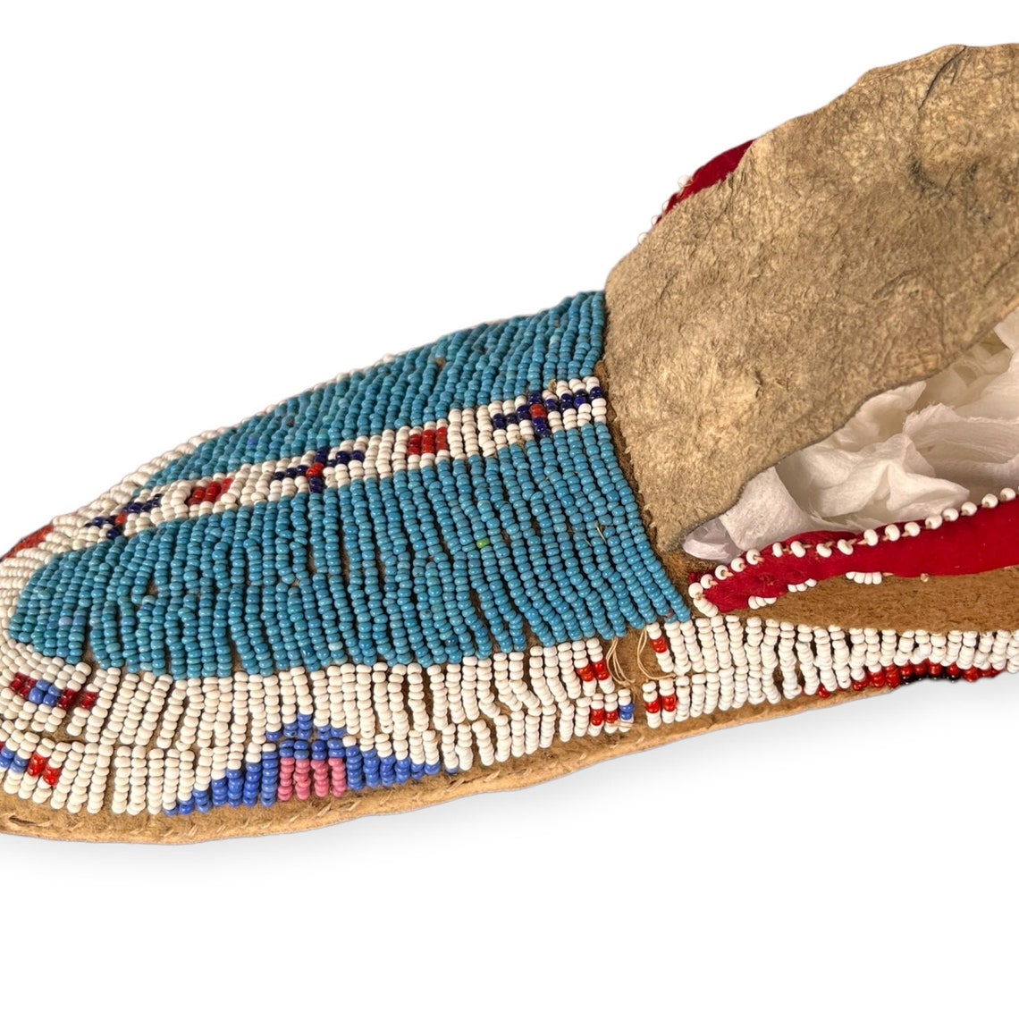 Southern Plains Native American Moccasins - Etsy