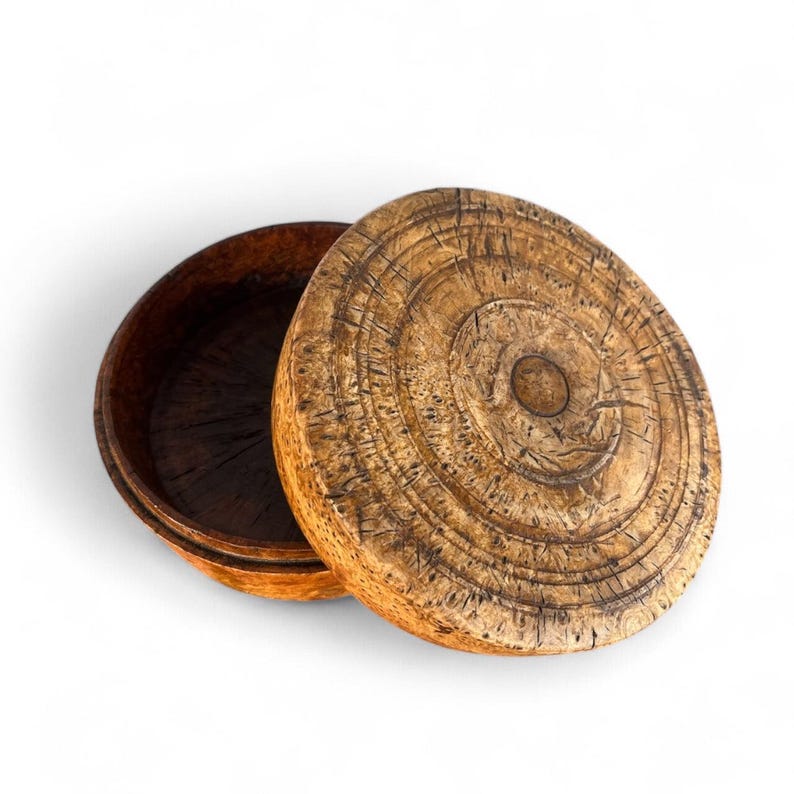 Superb 19th C. Burl Storage Box - Etsy