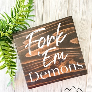 Northwestern State Fork ‘em Sign - Etsy