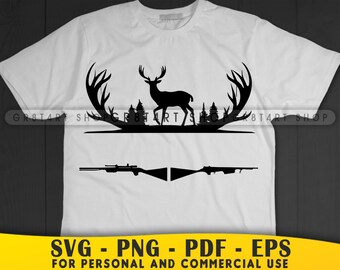 Deer Hunting Frame SVG, Deer Name Frame Svg, Hunt Svg, Hunter Svg ...