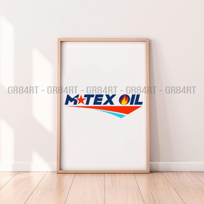 Mtex Oil Logo Vintage Retro Energy Petroleum Landman Series Svg Instant ...