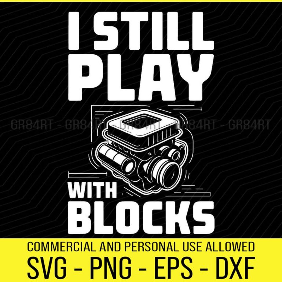 Funny Mechanic Engine Blocks Play Auto Garage Svg Png Instant Download ...