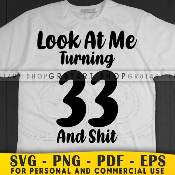 33 Years Old - Etsy