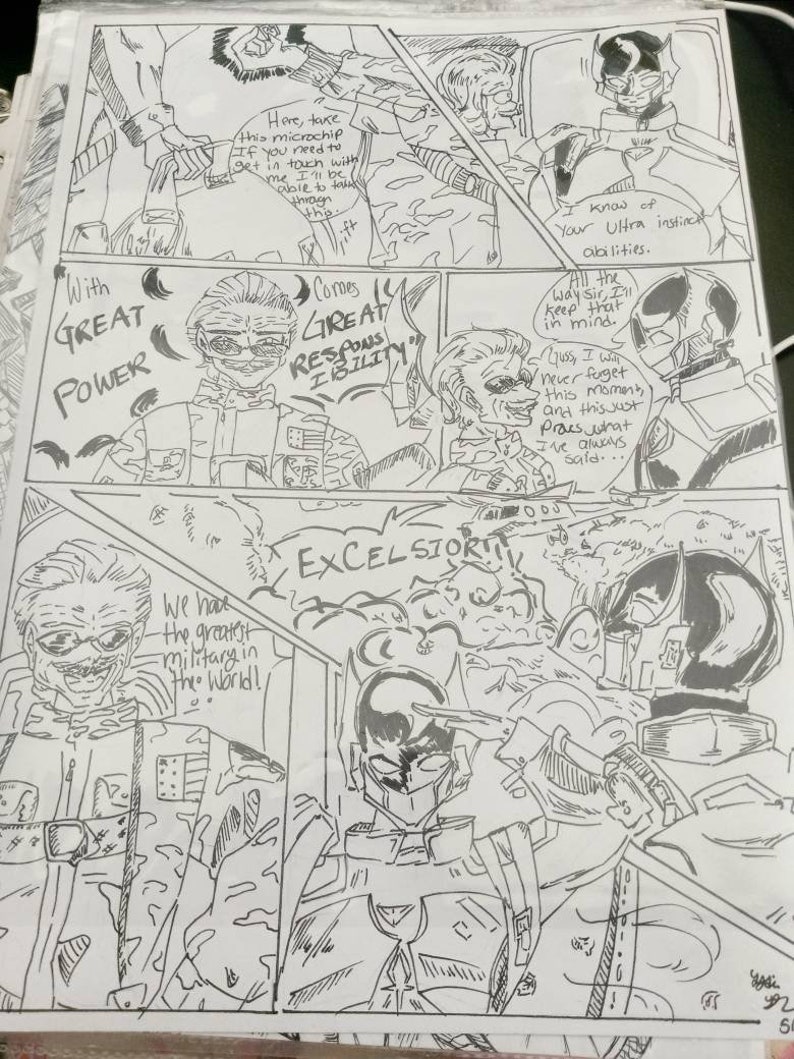 Custom Manga/comic Page Made-to-order | Etsy