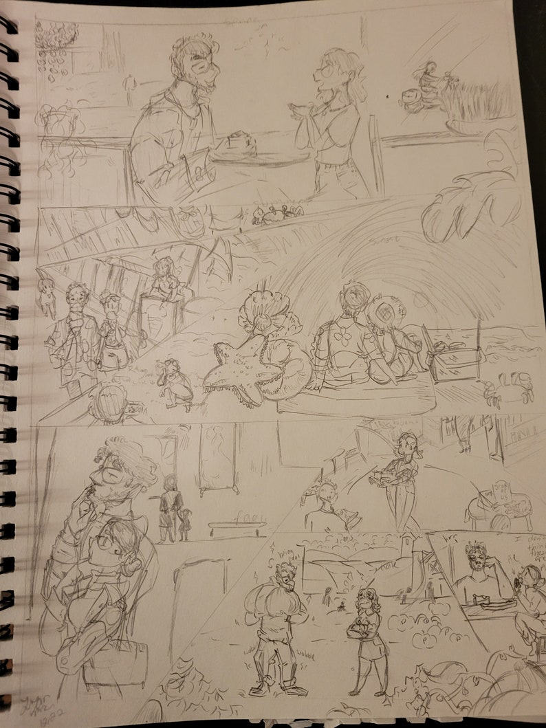 Custom Manga/comic Page Made-to-order - Etsy