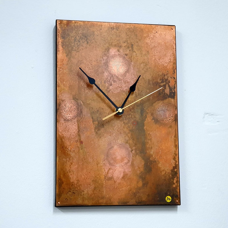 Copper Clock - Etsy