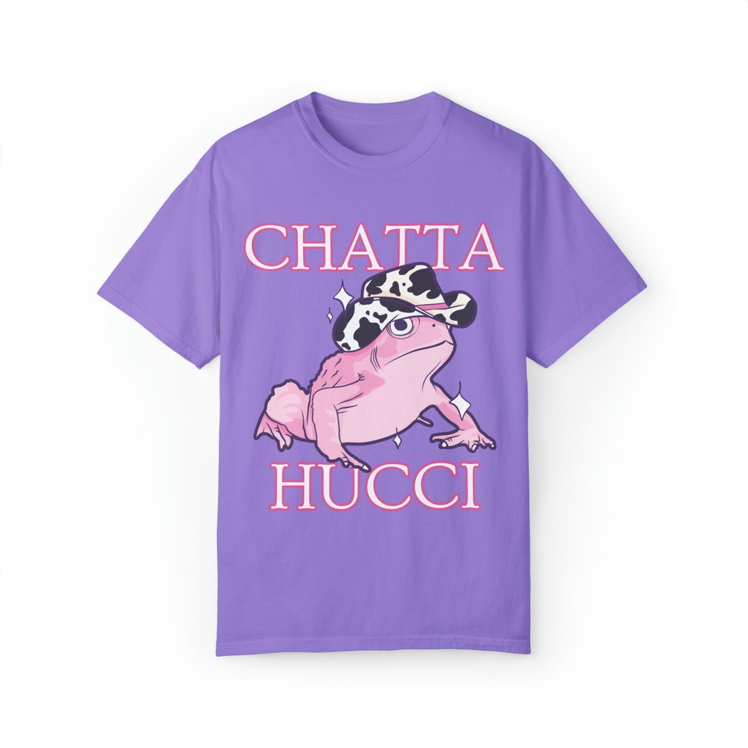 Chatta Hucci Frog Cowboy Western Comfort Colors Shirt - Etsy