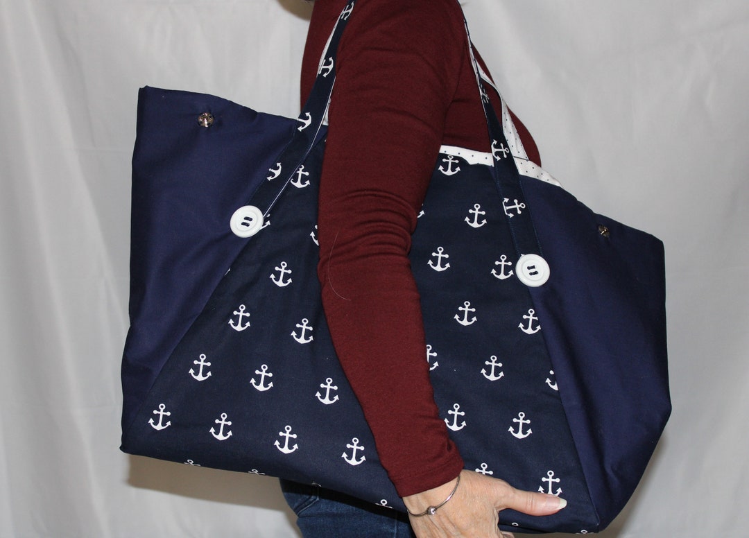 Tote Bag, Large Tote, Large Purse, Diaper Bag, Birthday or Anniversary ...