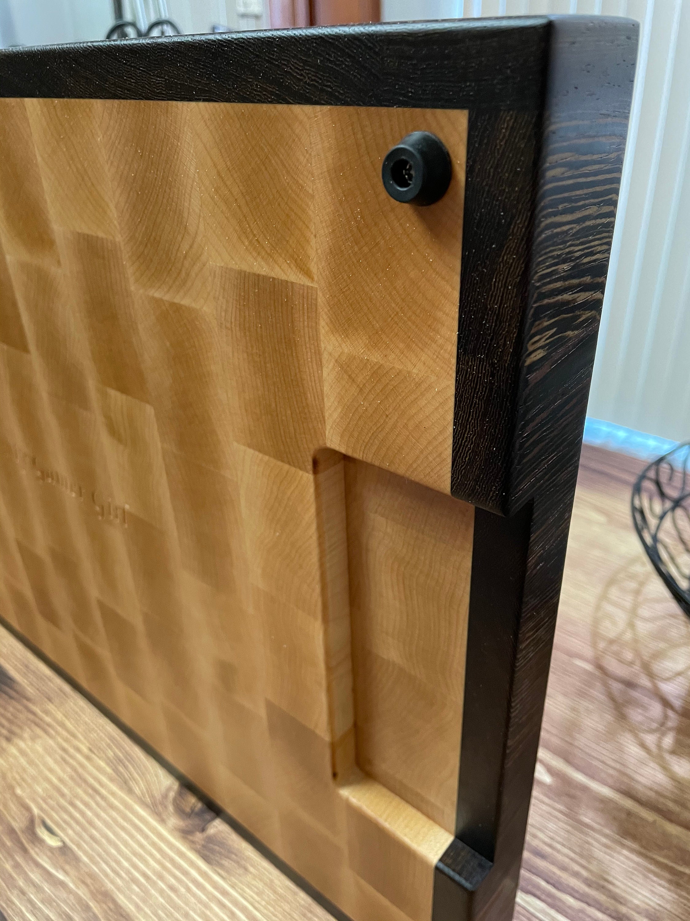 End Grain Custom Inlay Cutting Board - Etsy