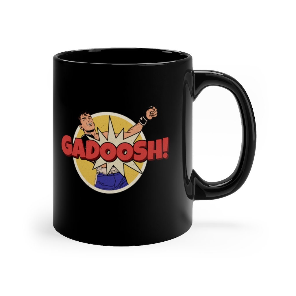 Gadoosh! 15oz Black Mug for Fans of UFC, MMA, Boxing - Etsy UK