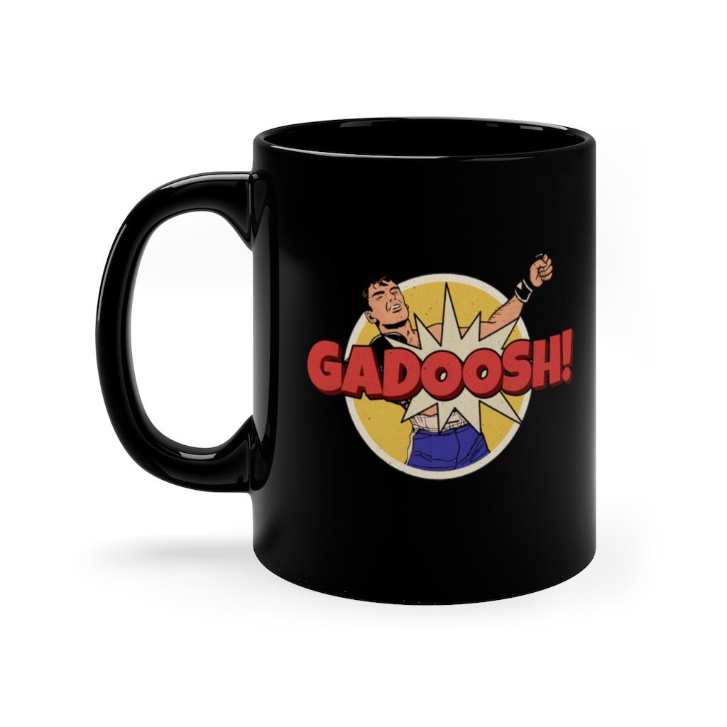 Gadoosh 15oz Black Mug for Fans of UFC MMA Boxing - Etsy UK