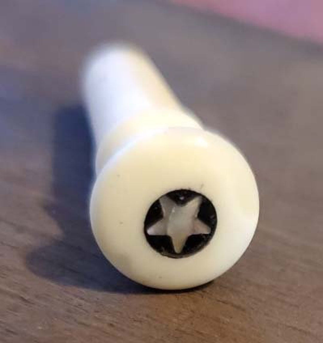 Bone End Pin With Ab. Star - Etsy